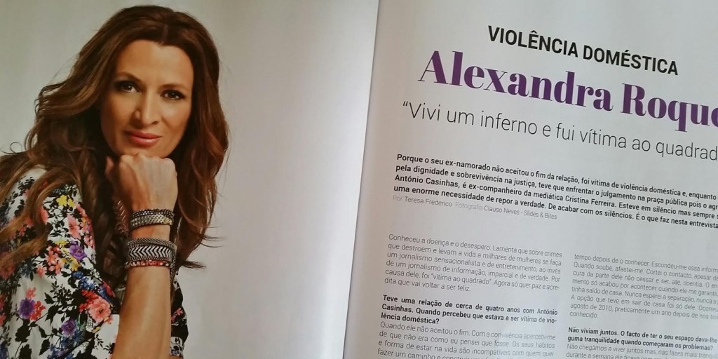 Woman Gloss: Alexandra Roque, diz que viveu um inferno com António Casinhas