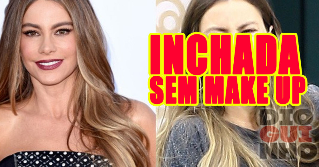 Sofia Vergara aparece com cara inchada. Colocou botox?