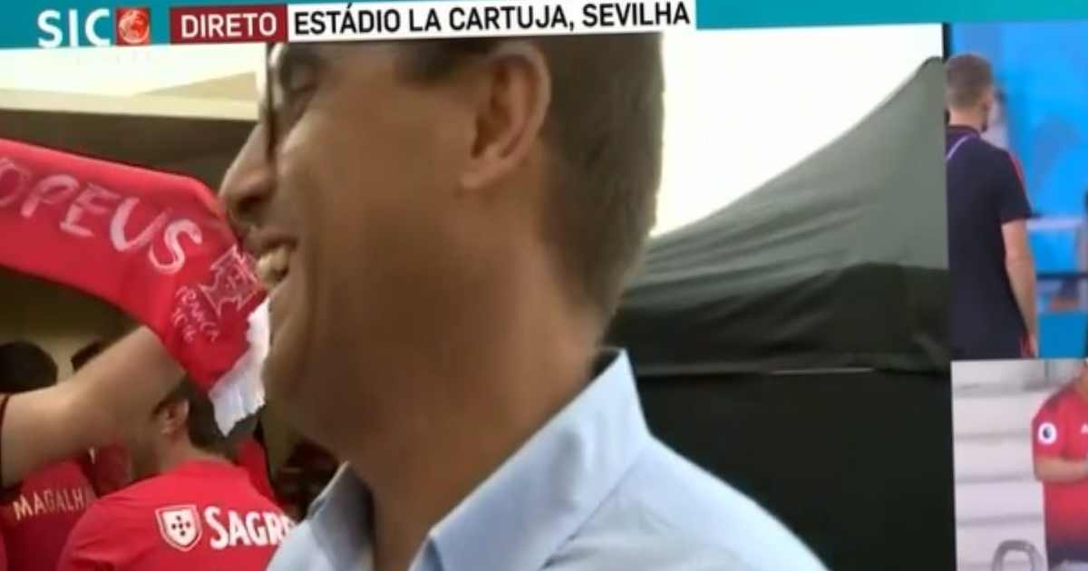 Nuno Luz é tramado em directo «Bateu no Diogo Faro?»