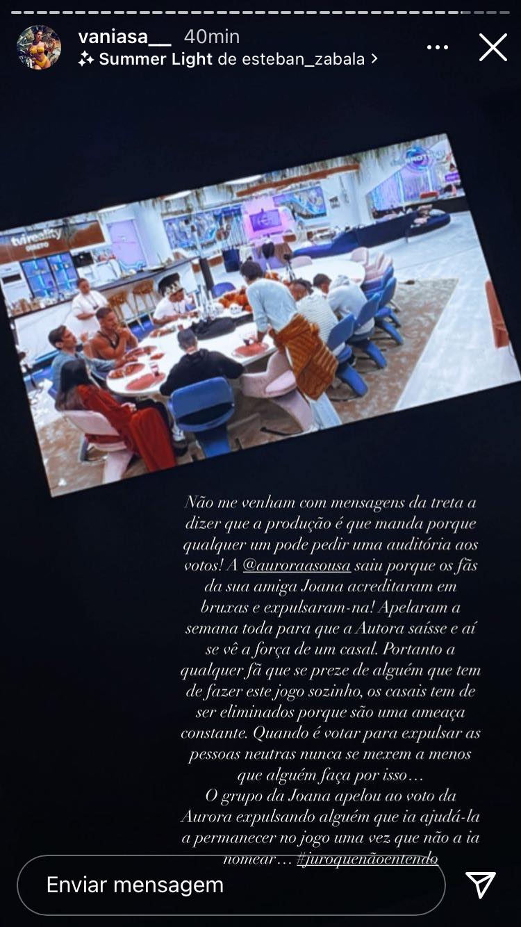 Big Brother. Vânia Sá culpa fãs de Joana pela expulsão de Aurora