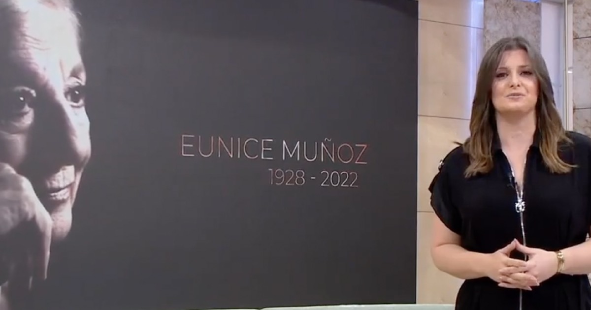 Maria Botelho Moniz presta homenagem em direto a Eunice Muñoz ...