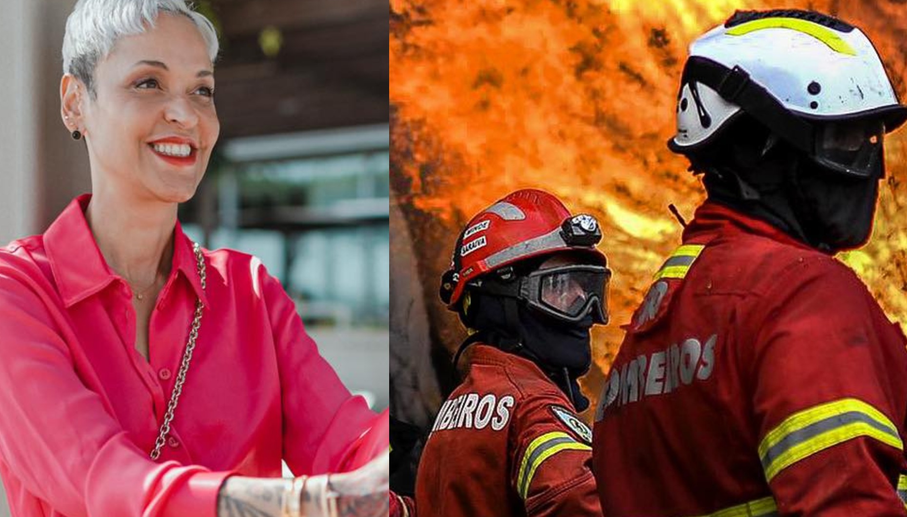 "Quero agradecer a todos os Bombeiros Portugueses... Detentores de ...