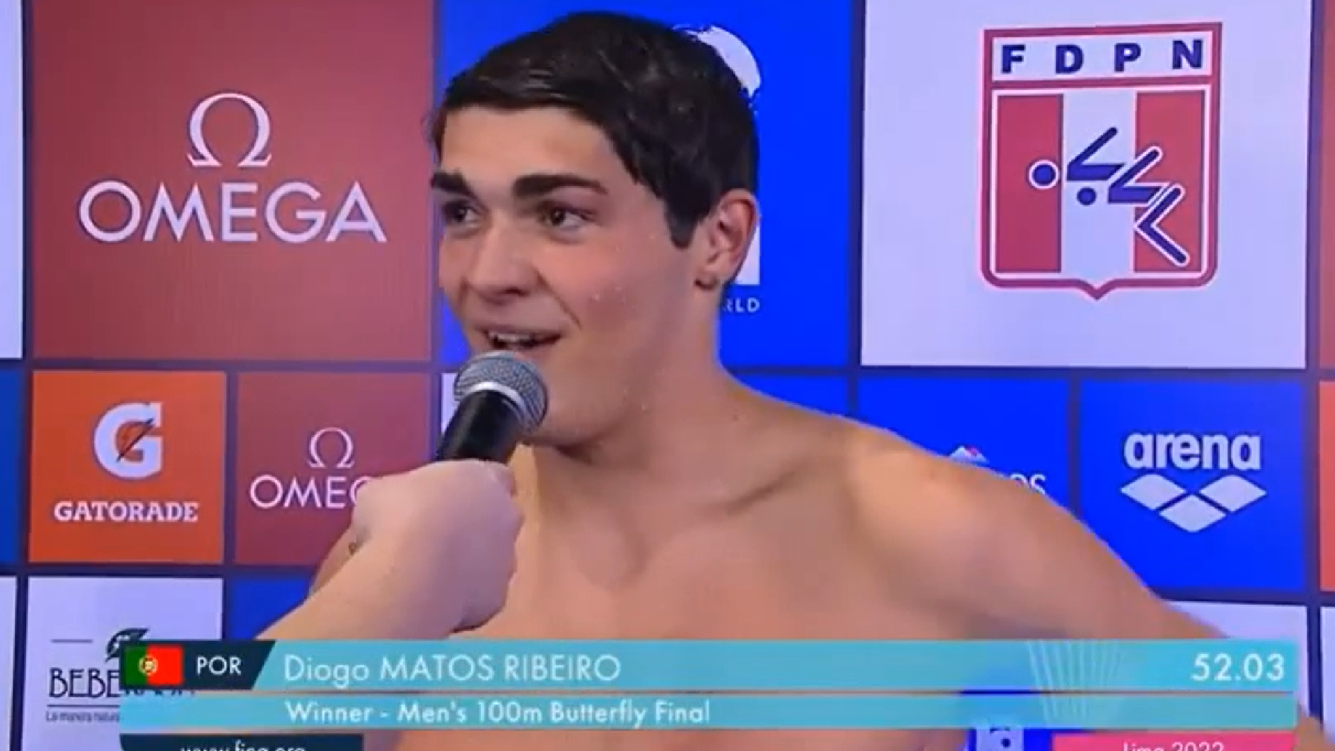 Diogo Ribeiro é Tricampeão Mundial e bate recorde do mundo!
