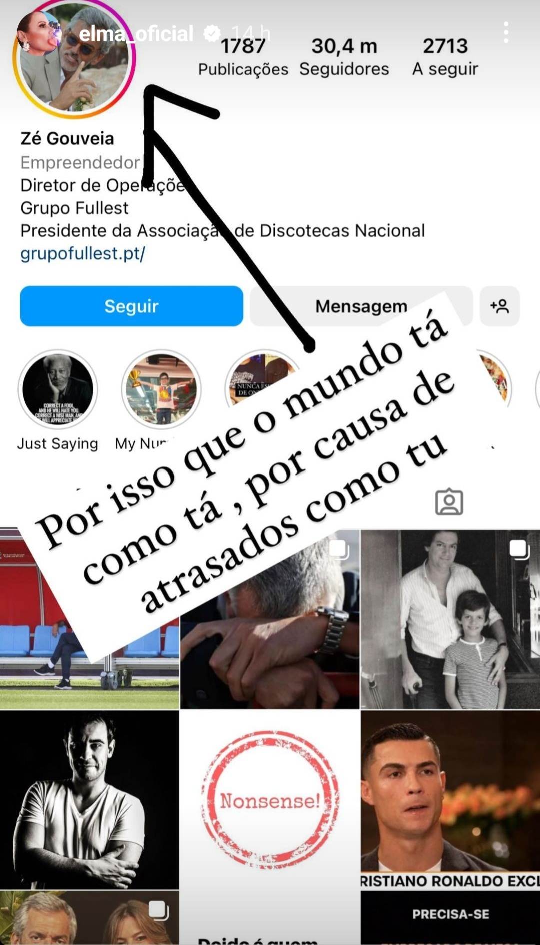 Elma Aveiro furiosa: “Devias ter vergonha, ainda por cima conheço-te…”