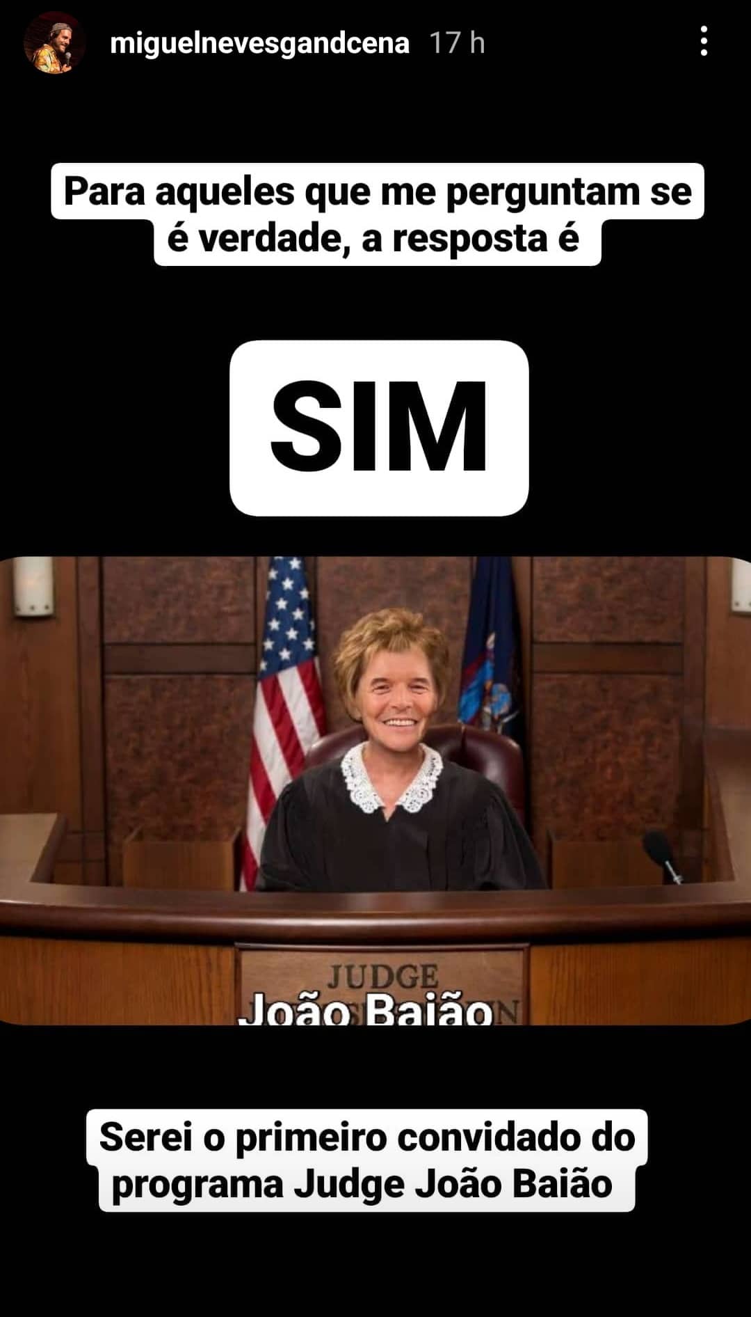 Processado por João Baião? Comediante Miguel Neves obrigado a ...