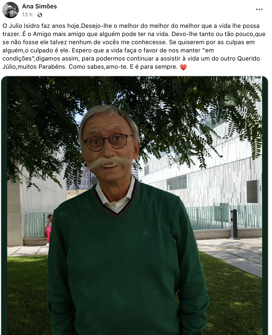 Ana Bola declara-se a Júlio Isidro: "É o amigo mais amigo que alguém ...