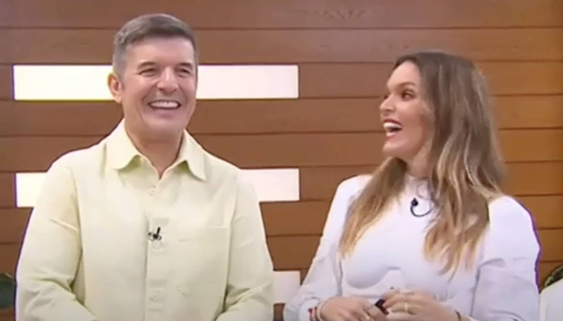 Palavrão em direto! Diana Chaves e João Baião surpreendidos por ...