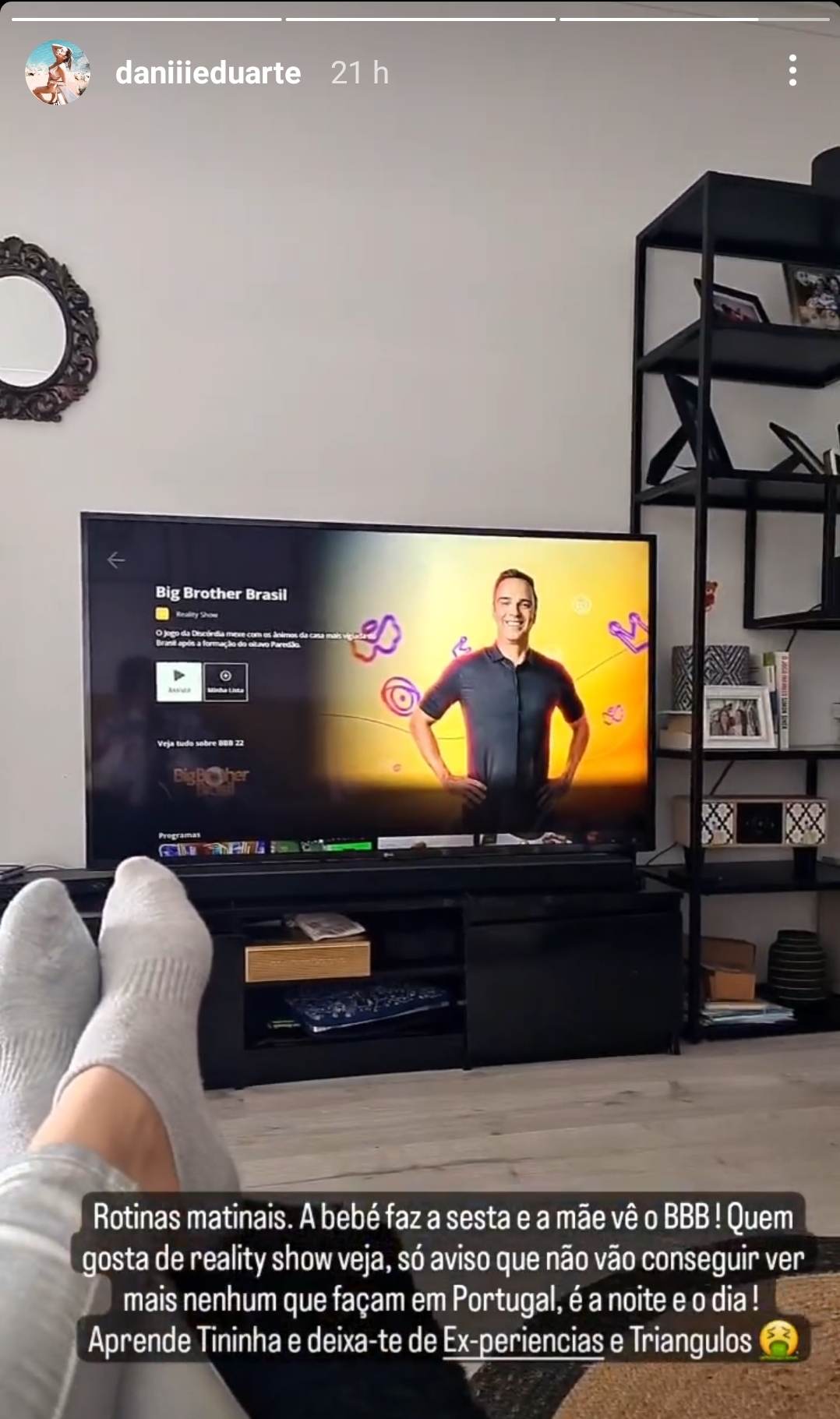 Antiga concorrente da ‘Casa dos Segredos’ manda bicada: “Aprende Tininha”