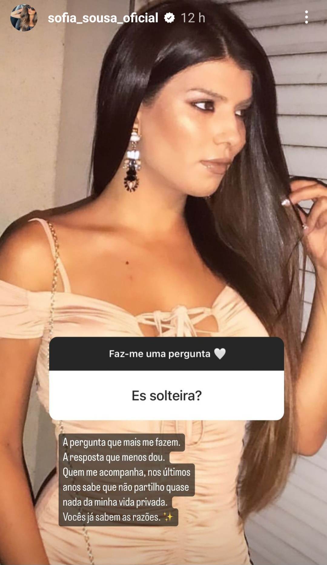 Sofia Sousa está solteira? A resposta da ex-concorrente