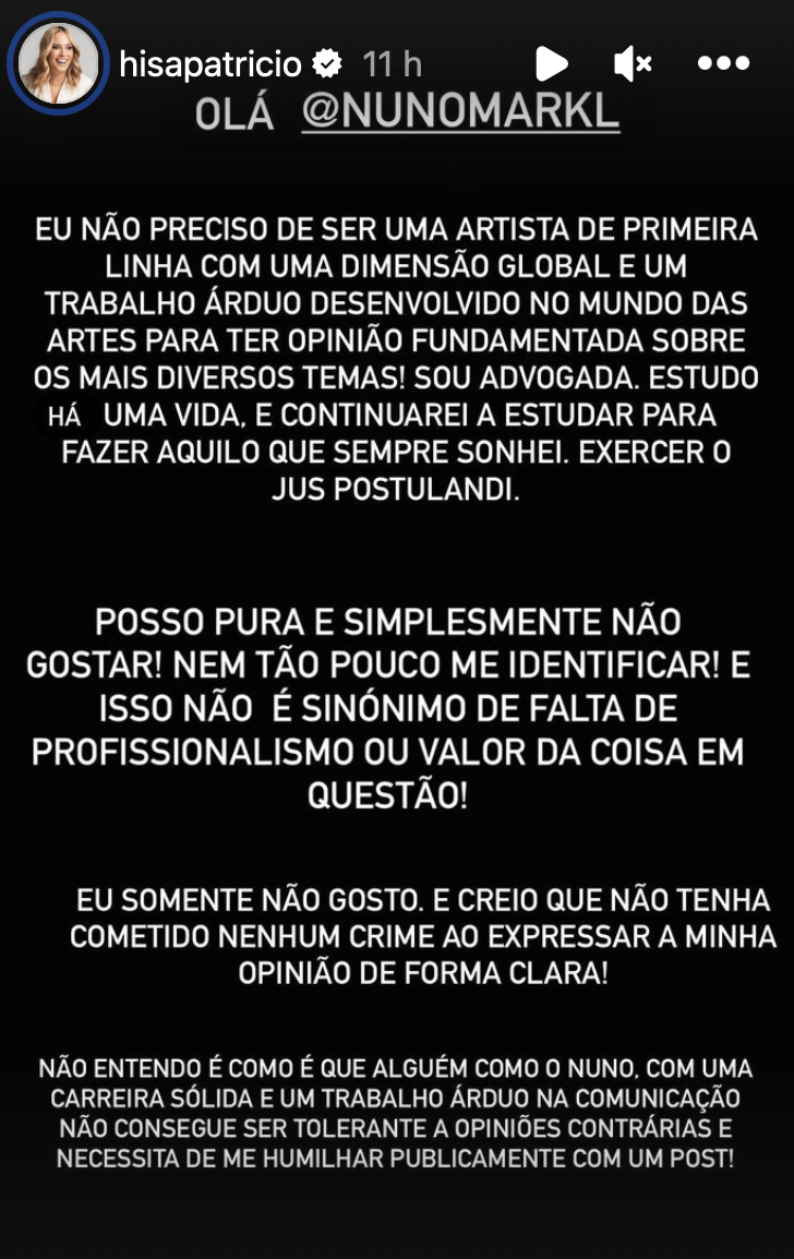 Nuno Markl humilhou Helena Isabel? "Creio que não tenha cometido nenhum ...