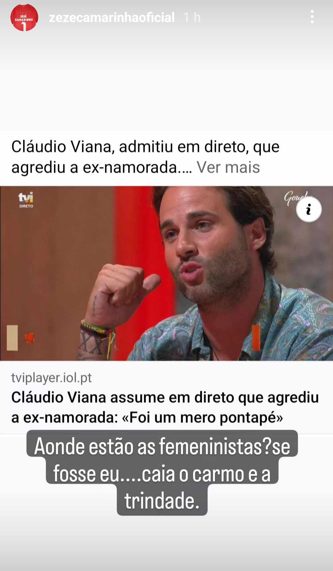 Cláudio Viana assume que agrediu ex-namorada: “Aonde estão as ...