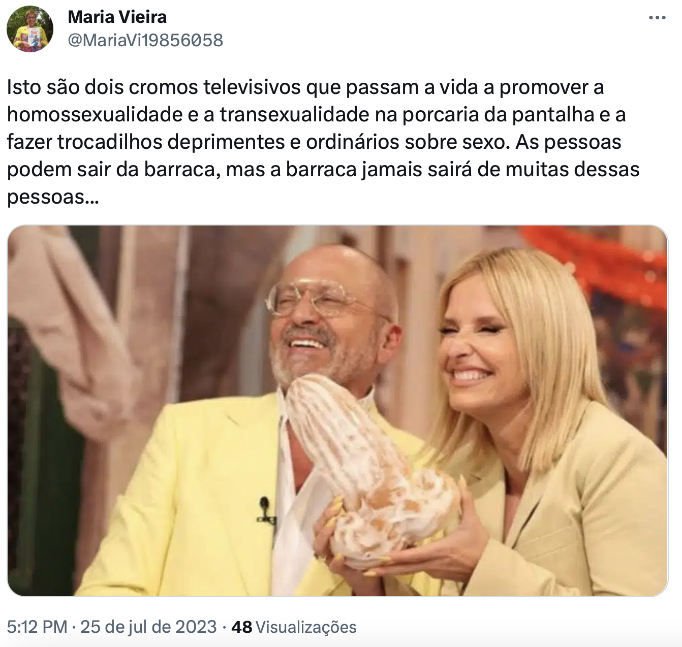 Maria Vieira sobre Cristina Ferreira e Goucha: “Passam a vida a ...