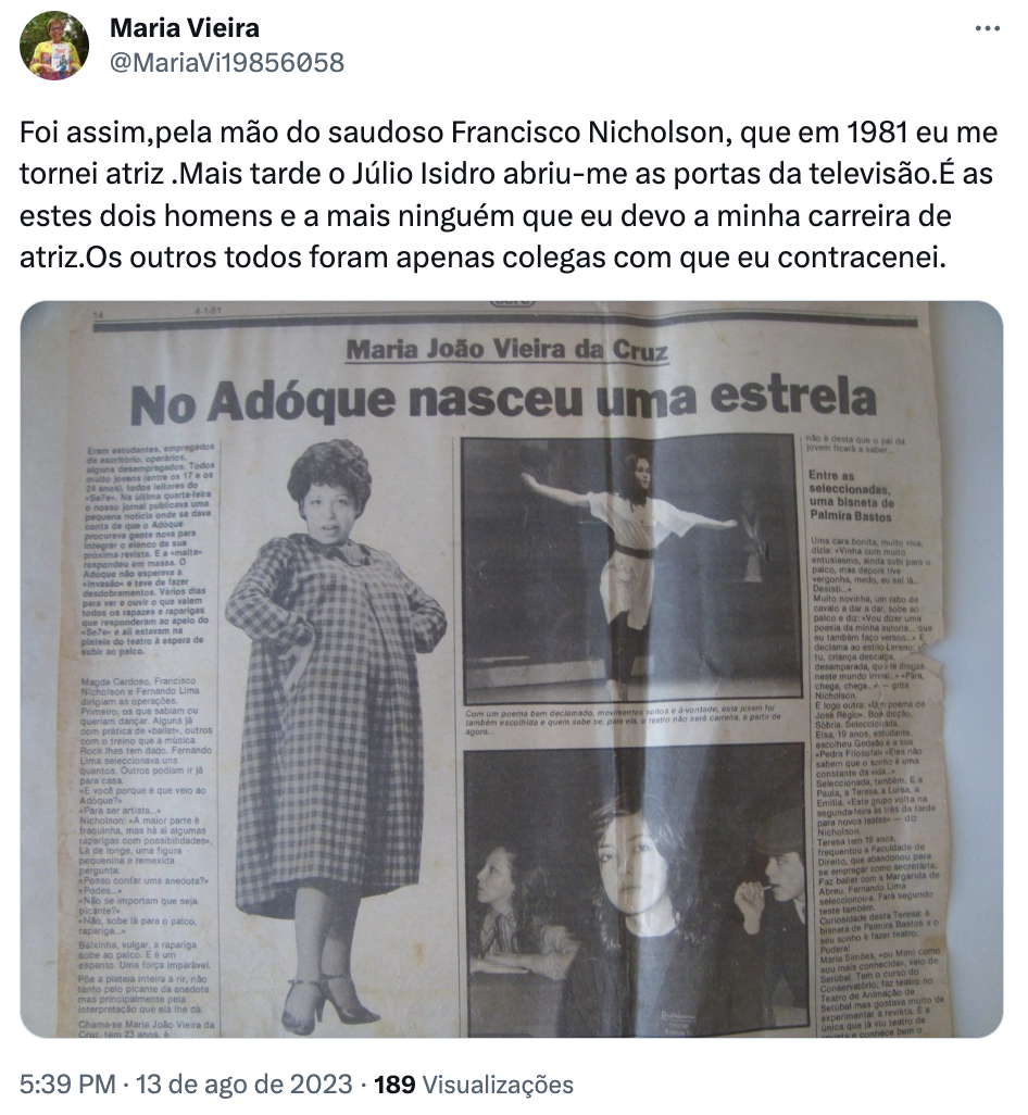 Maria Vieira coloca os pontos nos is! “É a estes dois homens e a mais ...
