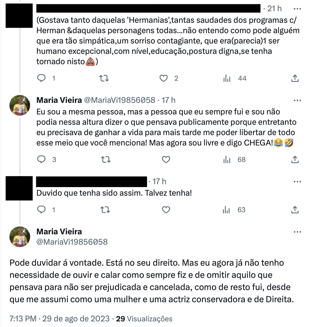 Maria Vieira mudou? “Já não tenho necessidade de ouvir e calar como ...