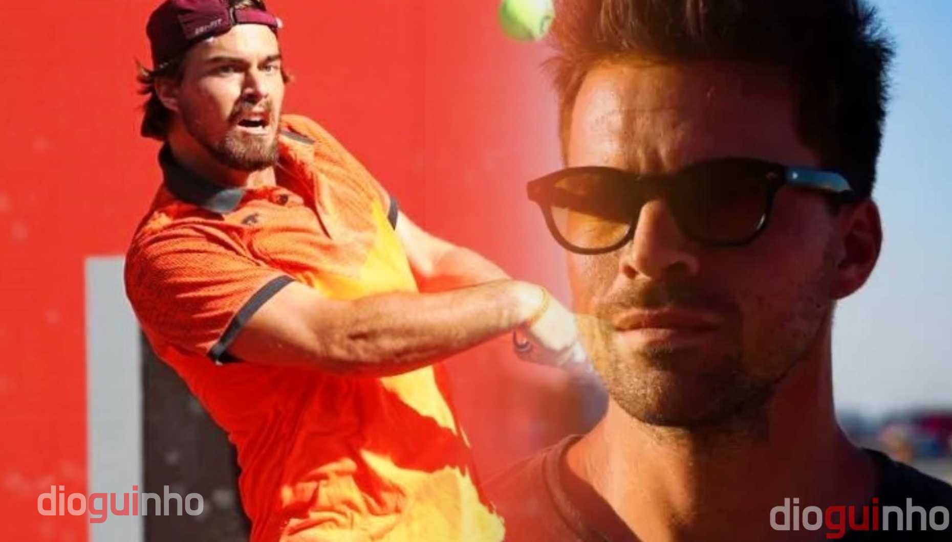 João Monteiro de Cristina Ferreira é um campeão no ténis. Fica a ...