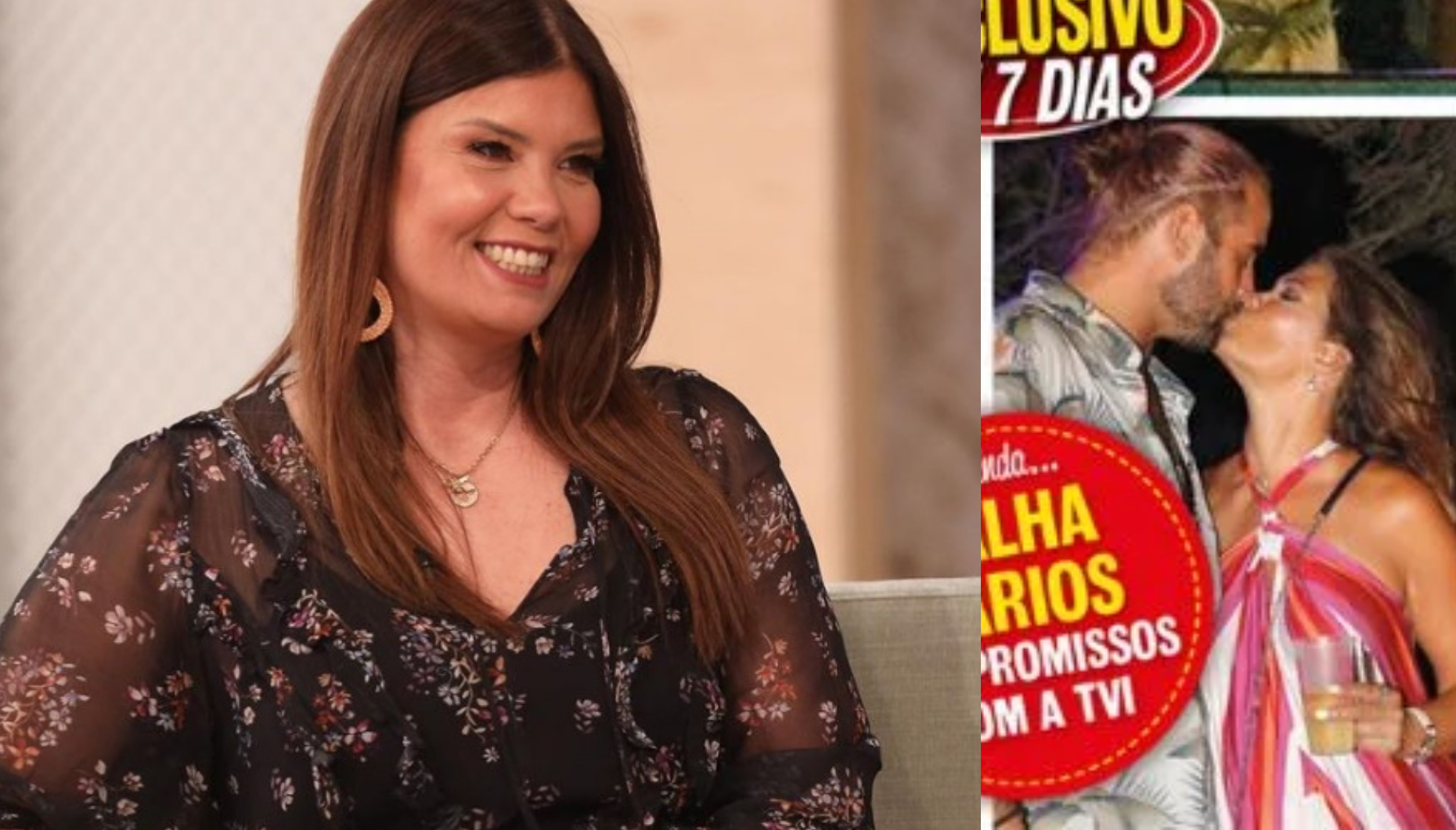 Gisela Serrano reage após ser fotografada a dar beijo na boca a Diogo ...