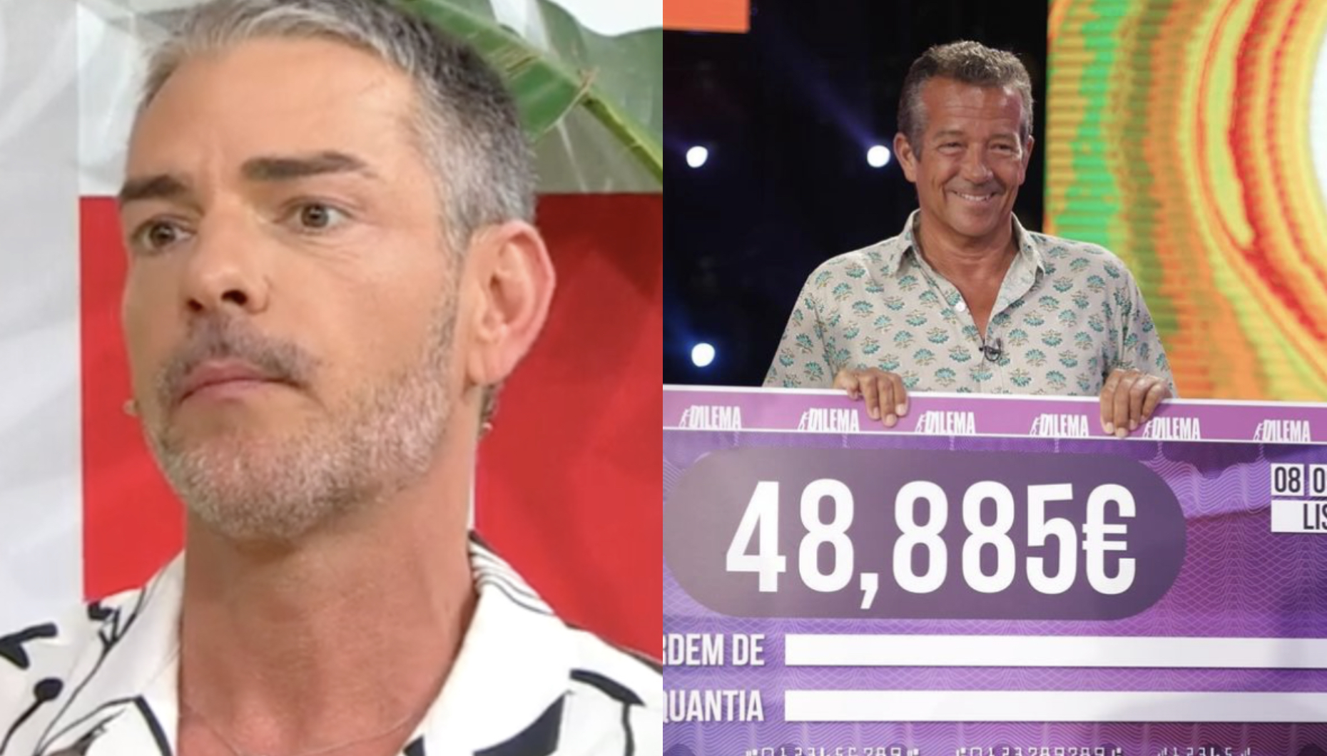 Cláudio Ramos descontente com a vitória de David Diamond no "Dilema"