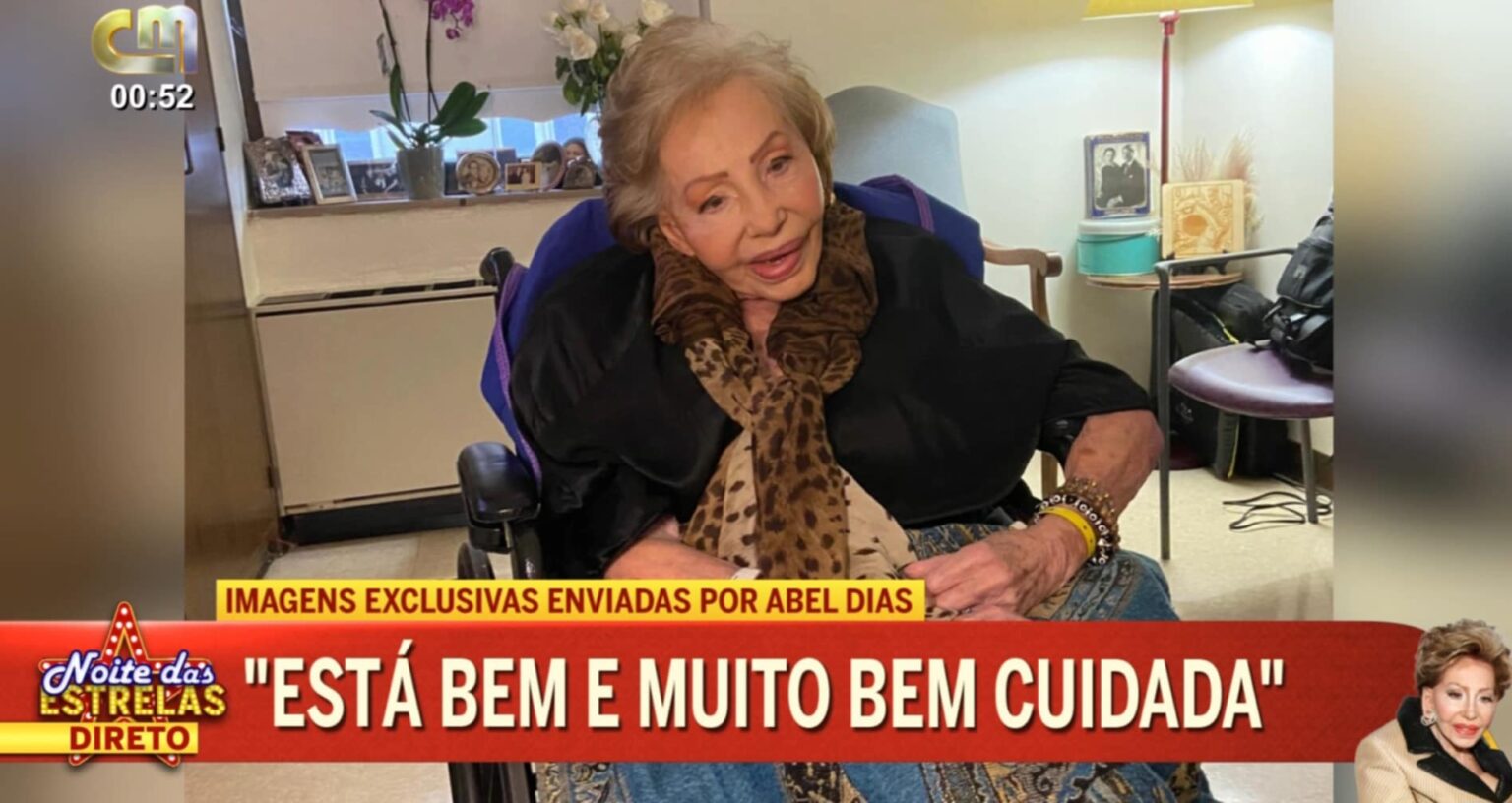 Reveladas novas imagens de Betty Grafstein - Noite das Estrelas