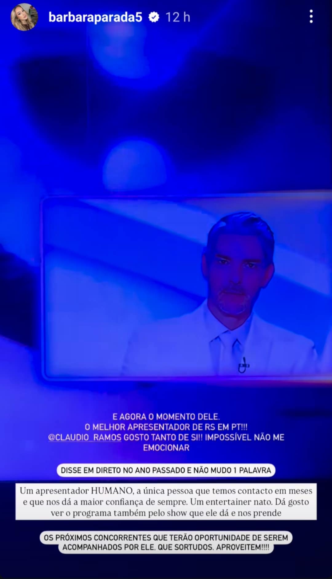 Cláudio Ramos considerado "o melhor apresentador de reality shows em ...