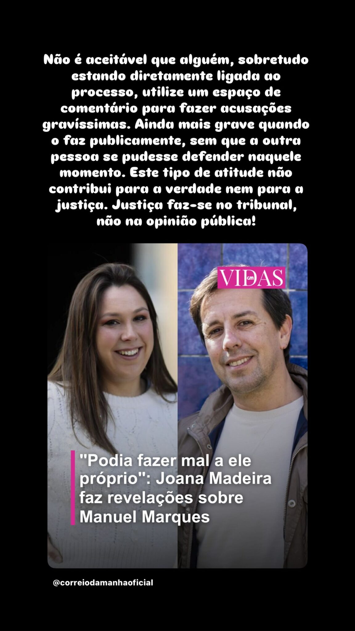 Beatriz Prates da CMTV não gostou e «atirou-se» ao canal e à Joana Madeira