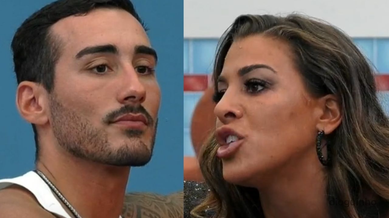 Olhares, códigos e acusações: a queda final entre Daniela e Afonso no ...