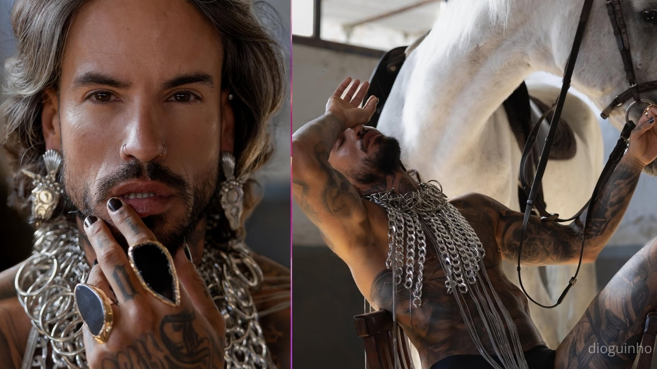 Rodrigo Castelhano de manequim a striper